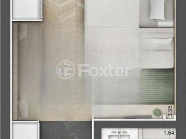 Kitnet / JK / Studio, 1 dormitórios, 26 m², em Passo da Areia