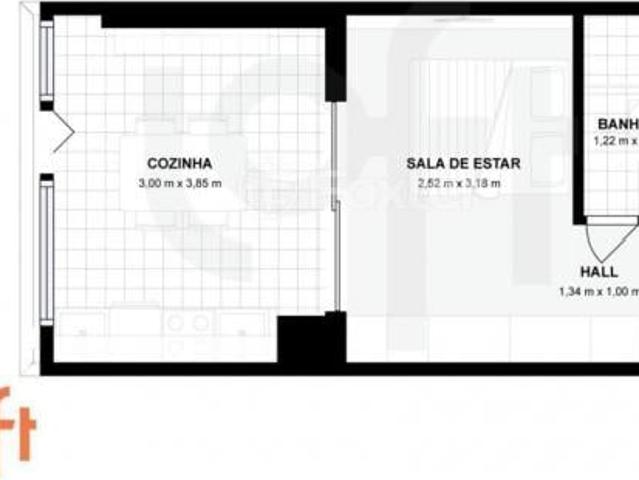 Kitnet / JK / Studio, 1 dormitórios, 30.42 m², em Bom Retiro