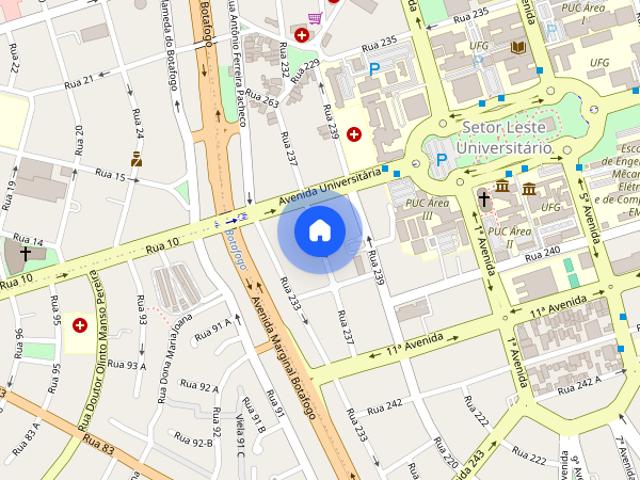 kitnet mobiliada no Setor Universitário Só para Mulheres