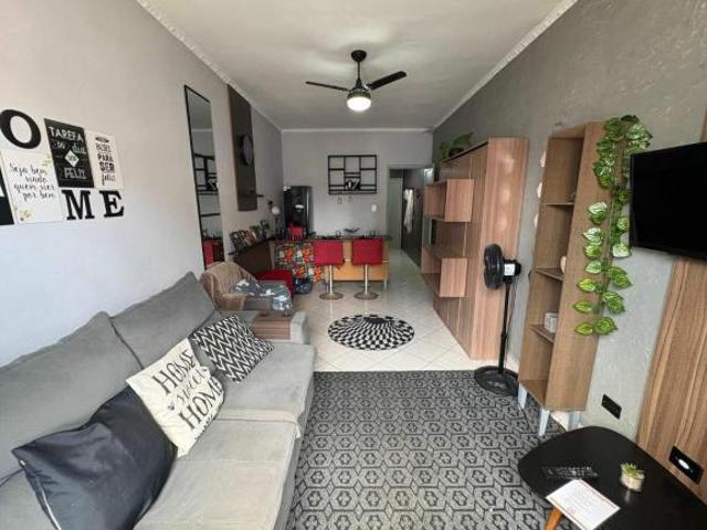 Kitnet mobiliada VISTA MAR à venda, 34 m² por R$ 240.000 Boqueirão Praia Grande/SP