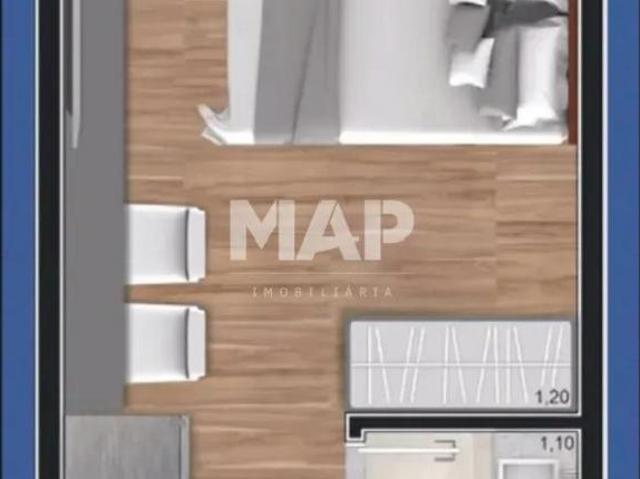 Kitnet moderna com lazer completo no Portão, Curitiba