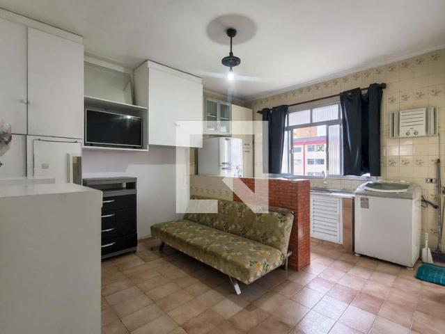 Kitnet, Nova Mirim, 1 Quarto, 22 m2 Praia Grande