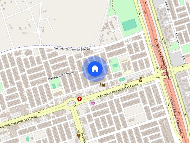 Kitnet no 2º andar pra Alugar