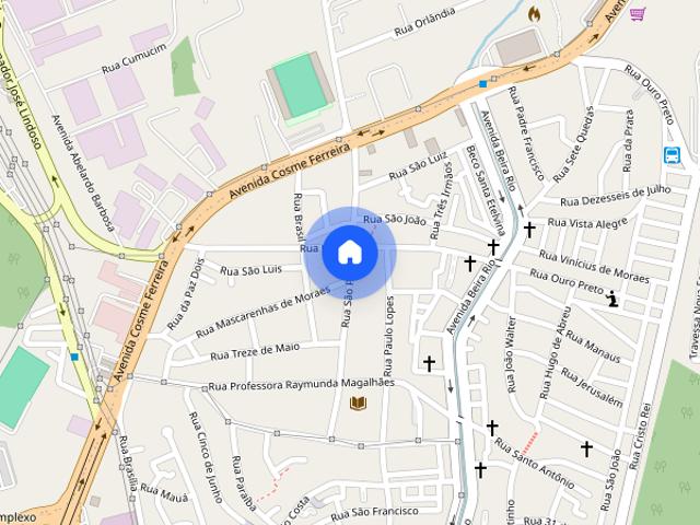 Kitnet no coroado 600$ água e energia incluso