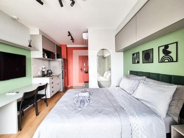 Kitnet, Santa Cecília, 1 Quarto, 20 m2 São Paulo