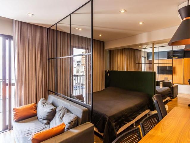 Kitnet, Santa Cecília, 1 Quarto, 34 m2 São Paulo
