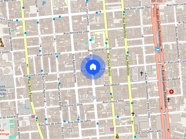 Kitnet / Stúdio para alugar na Rua Vinte e Oito de Setembro, 1264, Vila Dom Pedro I, São Paulo