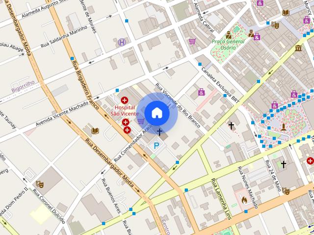 Kitnet / Stúdio para alugar na Rua Comendador Araújo, 499, Centro, Curitiba
