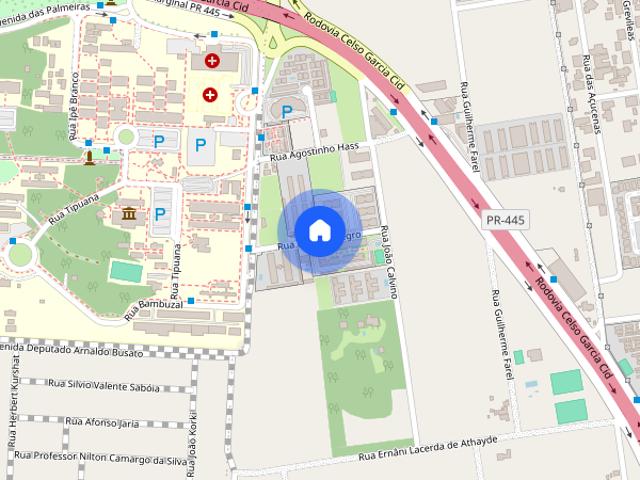 Kitnet / Stúdio para alugar na Rua Delaine Negro, 90, Alto da Colina, Londrina