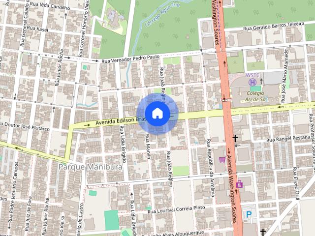 Kitnet / Stúdio para alugar no Cambeba, Fortaleza