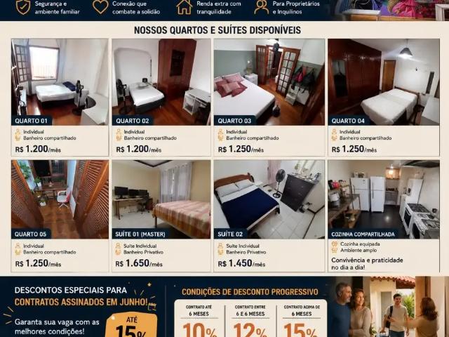 Kitnet / Stúdio para Locação em Belo Horizonte/MG Santo Antônio 1 Quartos