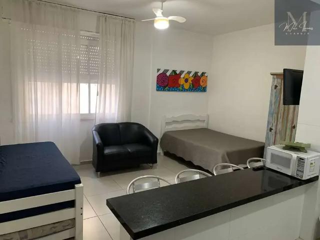 Kitnet / Stúdio para Locação em Guarujá/SP Pitangueiras 1 Quartos