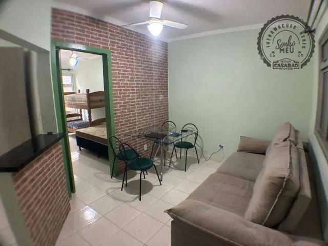Kitnet / Stúdio para Locação em Praia Grande/SP Canto do Forte 1 Quartos