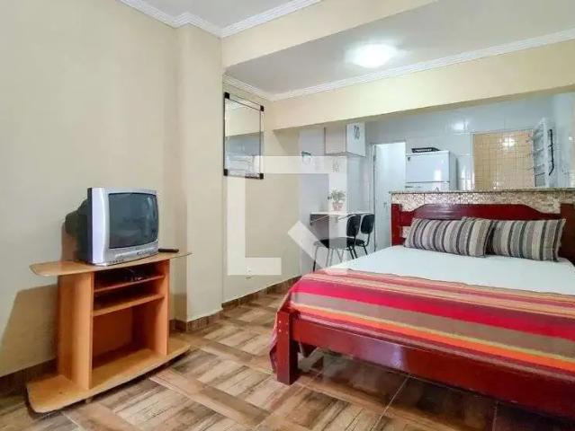 Kitnet / Stúdio para Locação em Praia Grande/SP Cidade Ocian 1 Quartos