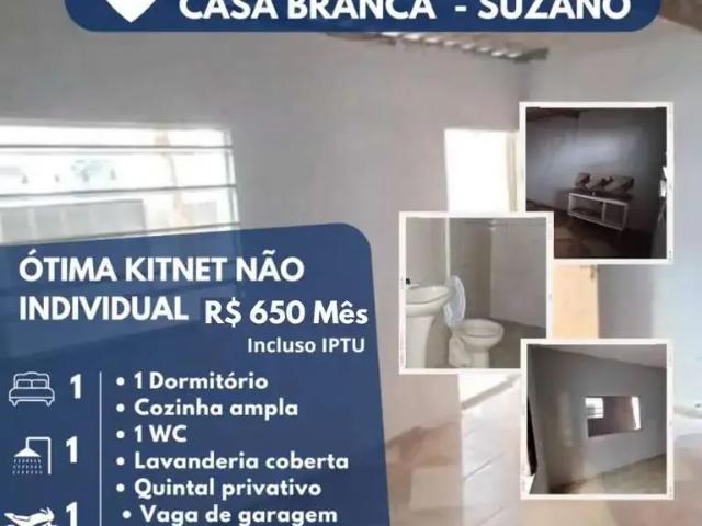 Kitnet / Stúdio para Locação em Suzano/SP Jardim Casa Branca 1 Quartos