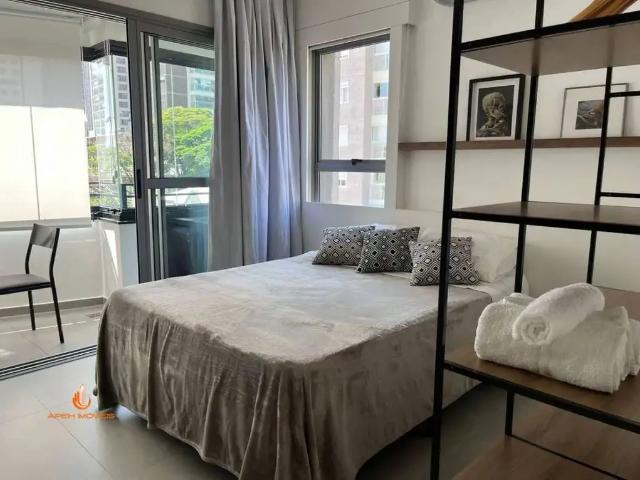 Kitnet / Stúdio para Locação em São Paulo/SP Brooklin 1 Quartos
