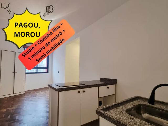 Kitnet / Stúdio para Locação em São Paulo/SP Campos Eliseos 1 Quartos