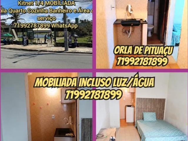 Kitnet / Stúdio para Locação em Salvador/BA Pituaçu 1 Quartos
