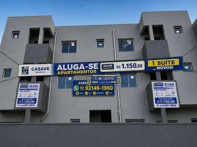 Kitnet / Stúdio para Locação em Santo André/SP Sítio dos Vianas 1 Quartos