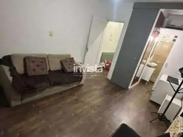 Kitnet / Stúdio para Locação em Santos/SP Aparecida 1 Quartos