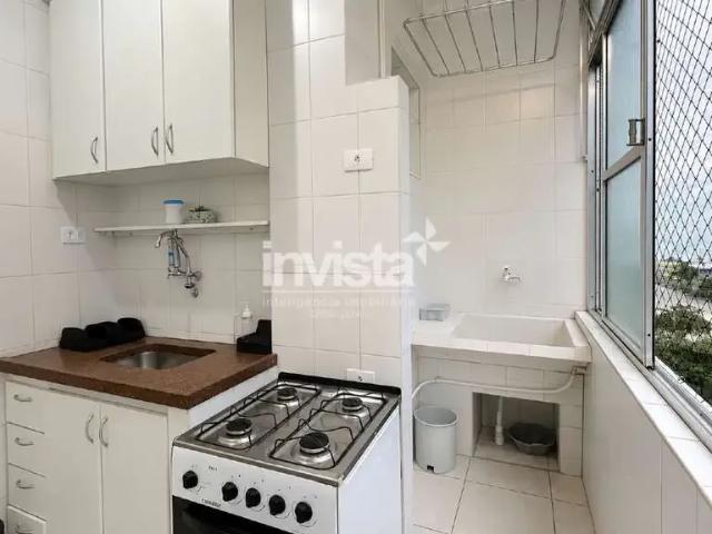 Kitnet / Stúdio para Locação em Santos/SP José Menino 1 Quartos