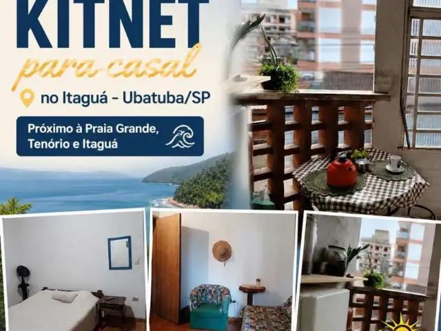 Kitnet / Stúdio para Locação em Ubatuba/SP Itaguá 1 Quartos