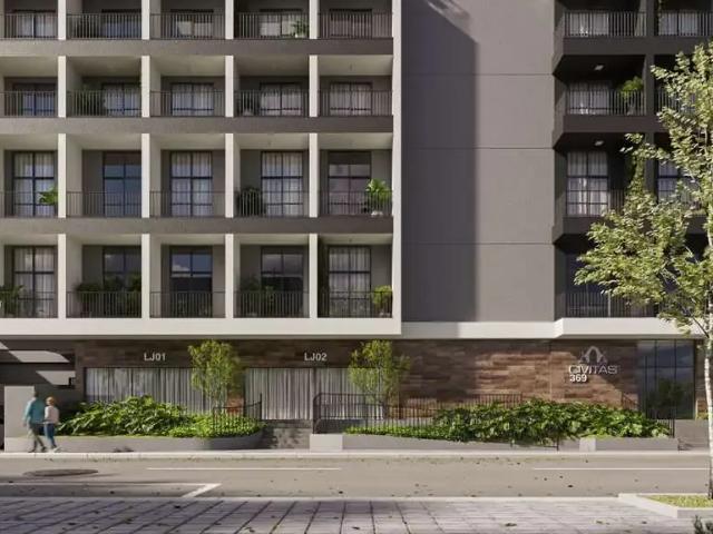 Kitnet / Stúdio para Venda em Curitiba/PR Centro Cívico 1 Quartos