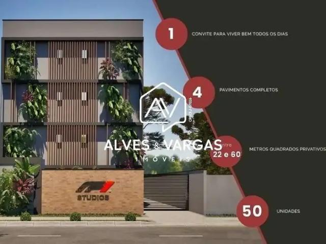 Kitnet / Stúdio para Venda em Curitiba/PR Hauer 1 Quartos