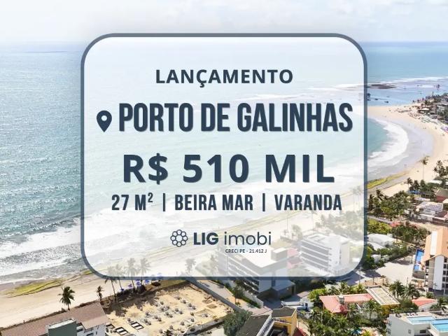 Kitnet / Stúdio para Venda em Ipojuca/PE Porto de Galinhas 1 Quartos