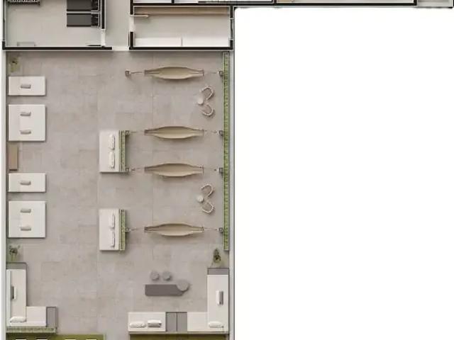 Kitnet / Stúdio para Venda em São José dos Pinhais/PR Centro 1 Quartos