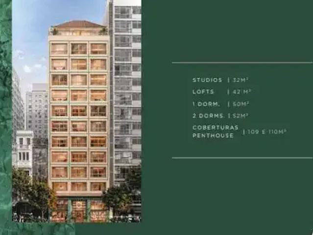 Kitnet / Stúdio para Venda em São Paulo/SP Centro 1 Quartos