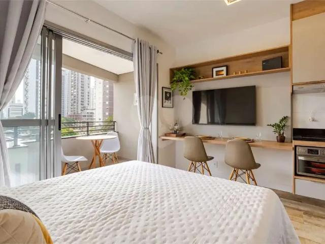 Kitnet / Stúdio para Venda em São Paulo/SP Brooklin 1 Quartos