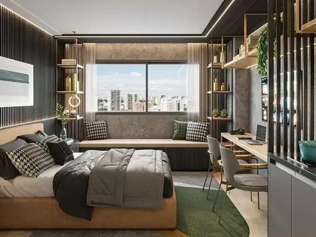Kitnet / Stúdio para Venda em São Paulo/SP Brooklin 1 Quartos