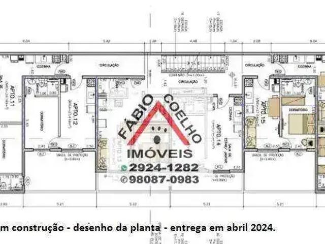 Kitnet / Stúdio para Venda em São Paulo/SP Interlagos 1 Quartos