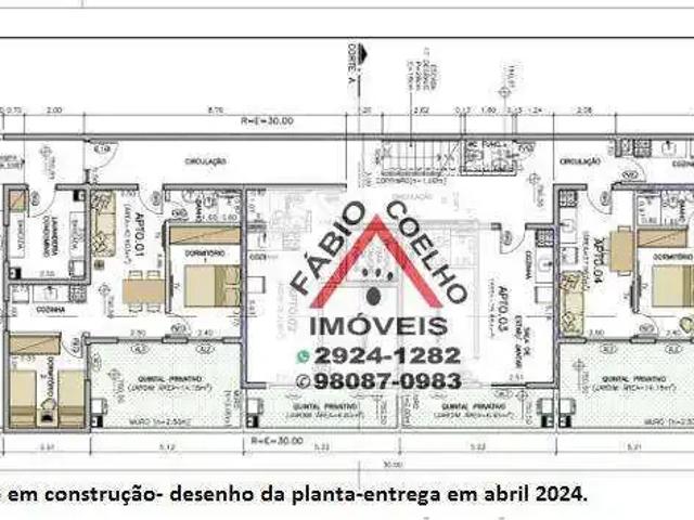 Kitnet / Stúdio para Venda em São Paulo/SP Interlagos 1 Quartos