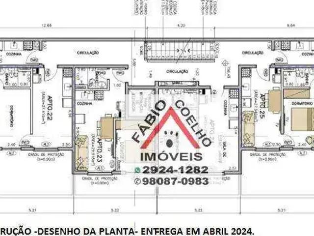 Kitnet / Stúdio para Venda em São Paulo/SP Interlagos 1 Quartos