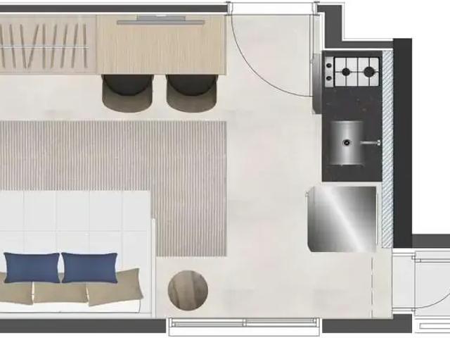 Kitnet / Stúdio para Venda em São Paulo/SP Jardim Paulista 1 Quartos