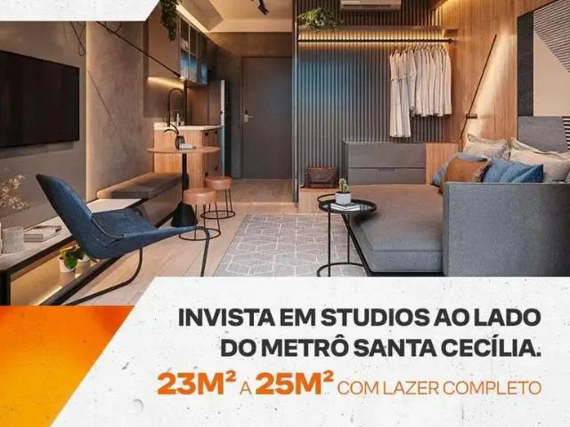 Kitnet / Stúdio para Venda em São Paulo/SP Santa Cecília 1 Quartos