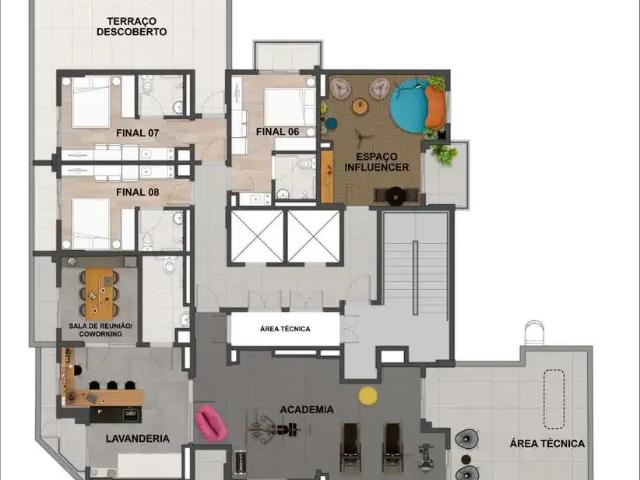 Kitnet / Stúdio para Venda em São Paulo/SP Vila Clementino 1 Quartos