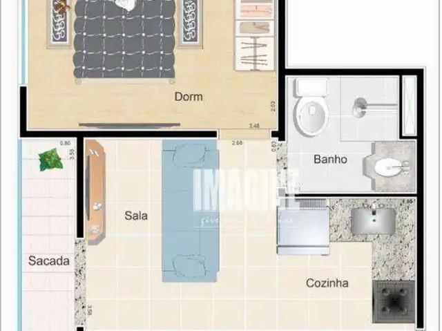 Kitnet / Stúdio para Venda em São Paulo/SP Vila Formosa 1 Quartos