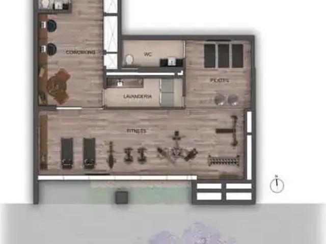 Kitnet / Stúdio para Venda em São Paulo/SP Vila Nova Conceição 1 Quartos