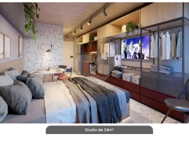Kitnet / Stúdio para Venda em São Paulo/SP Vila Olímpia 1 Quartos