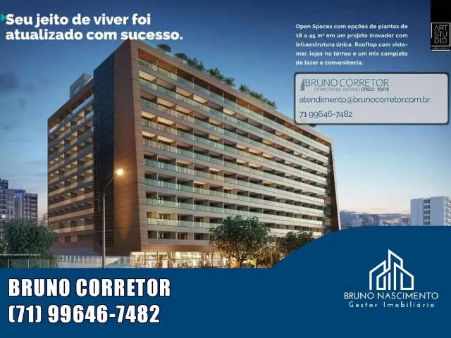 Kitnet / Stúdio para Venda em Salvador/BA Pituba 1 Quartos