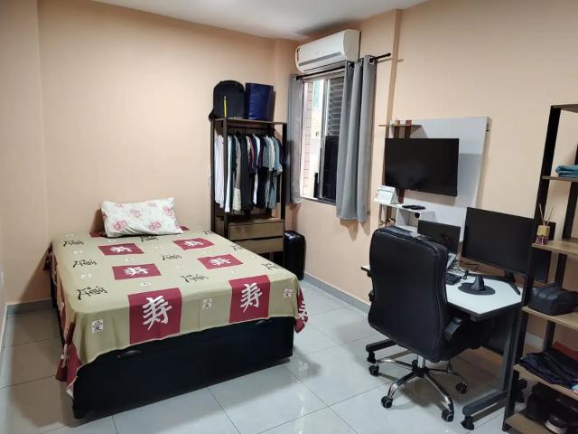 Kitnet / Stúdio para Venda em Santos/SP Gonzaga 1 Quartos