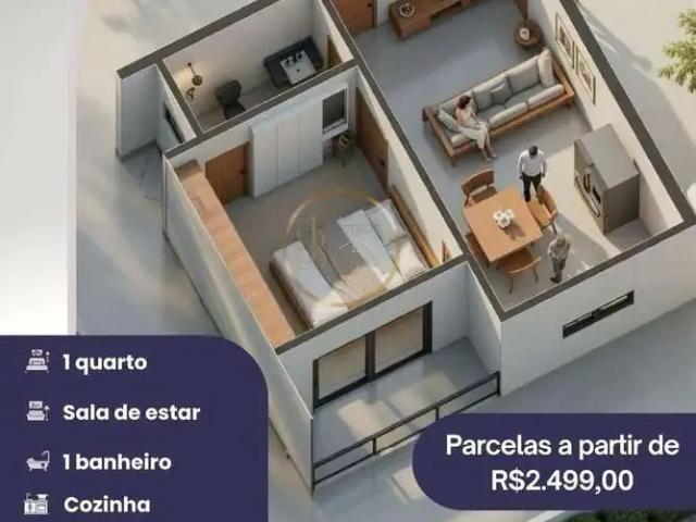 Kitnet / Stúdio para Venda em Santa Cruz Cabrália/BA Coroa Vermelha 1 Quartos