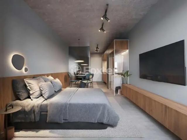 Kitnet / Stúdio para Venda em Porto Alegre/RS Menino Deus 1 Quartos