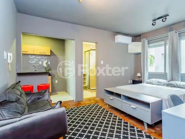Kitnet / Stúdio para Venda em Porto Alegre/RS Menino Deus 1 Quartos