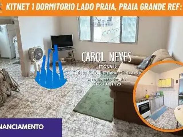 Kitnet / Stúdio para Venda em Praia Grande/SP Canto do Forte 1 Quartos