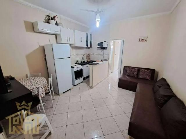 Kitnet / Stúdio para Venda em Praia Grande/SP Cidade Ocian 1 Quartos
