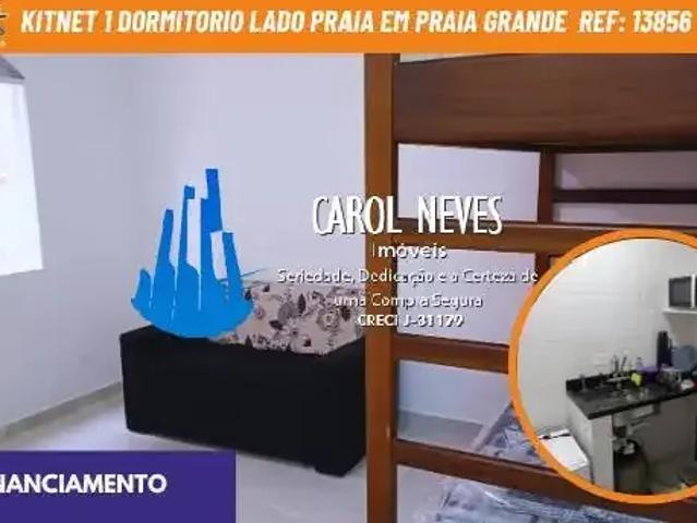 Kitnet / Stúdio para Venda em Praia Grande/SP Cidade Ocian 1 Quartos